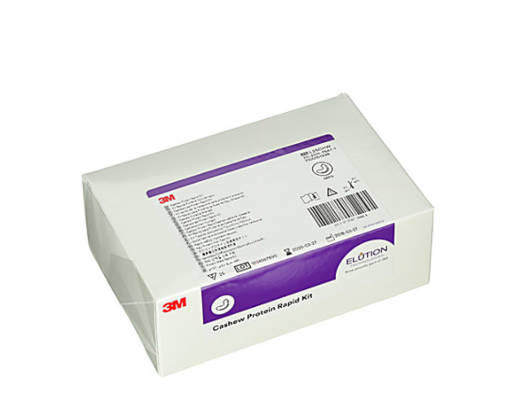 3M™ Cashew Protein Rapid Kit L25CHW, 25 tests/kit