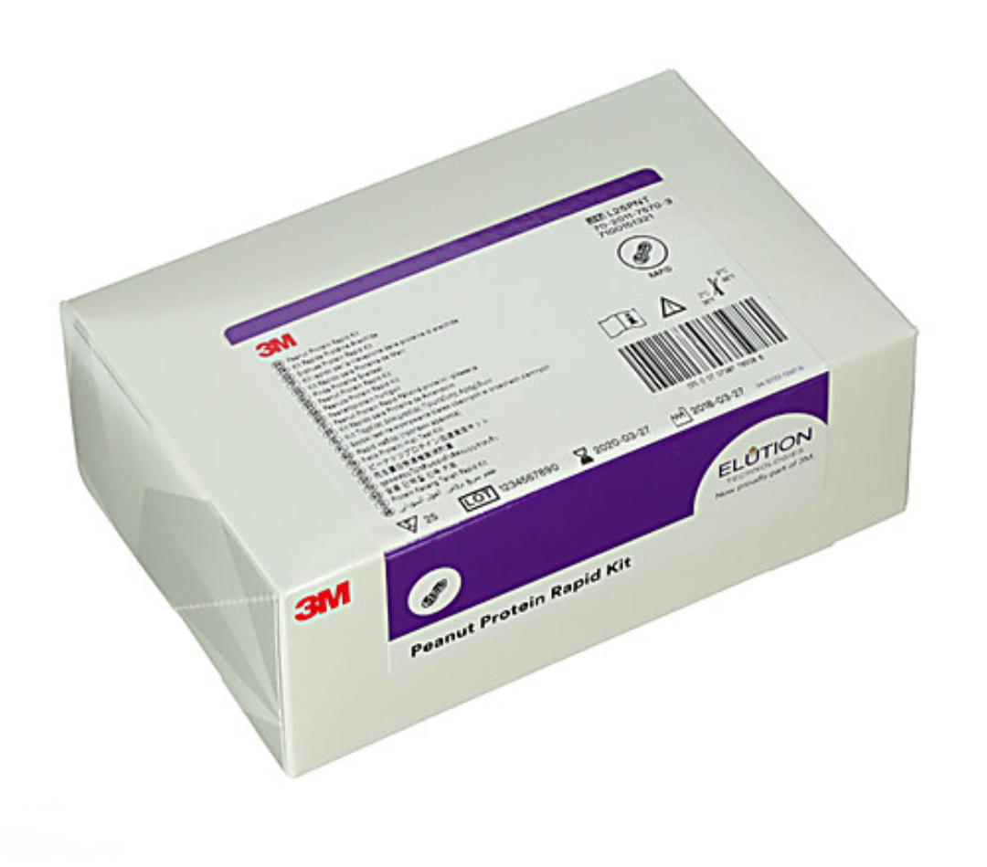 3M™ Peanut Protein Rapid Kit L25PNT, 25 tests/kit