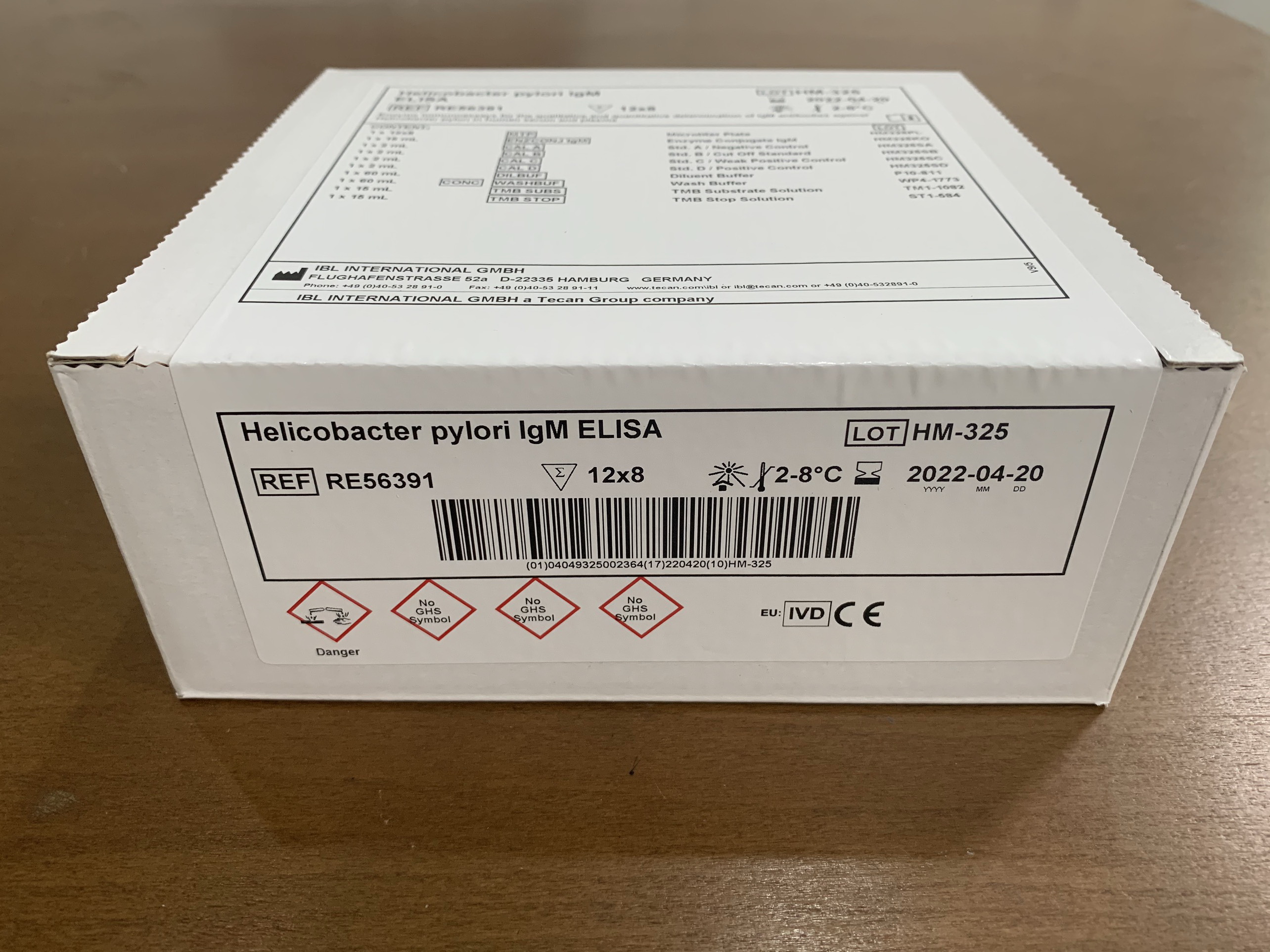 Helicobacter pylori IgM ELISA